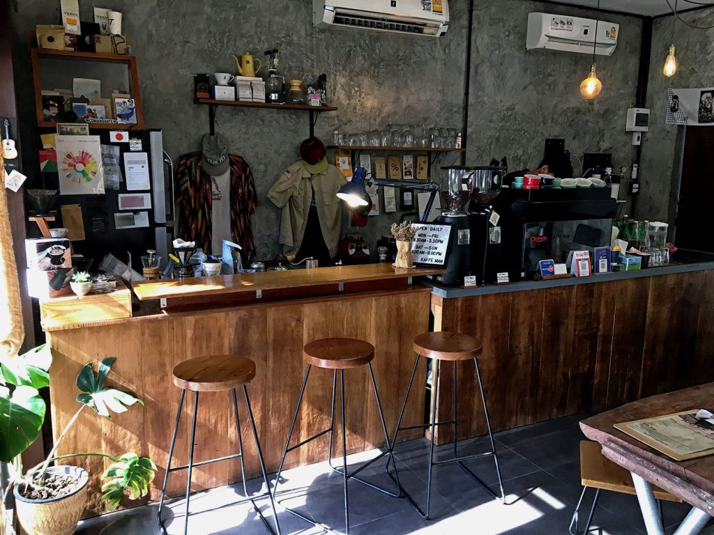 Kaffe Man Coffee Brew Cafe in Chiang Mia - Review